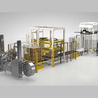 GEPPIA - Equipements & Services - NEWTEC BAG PALLETIZING